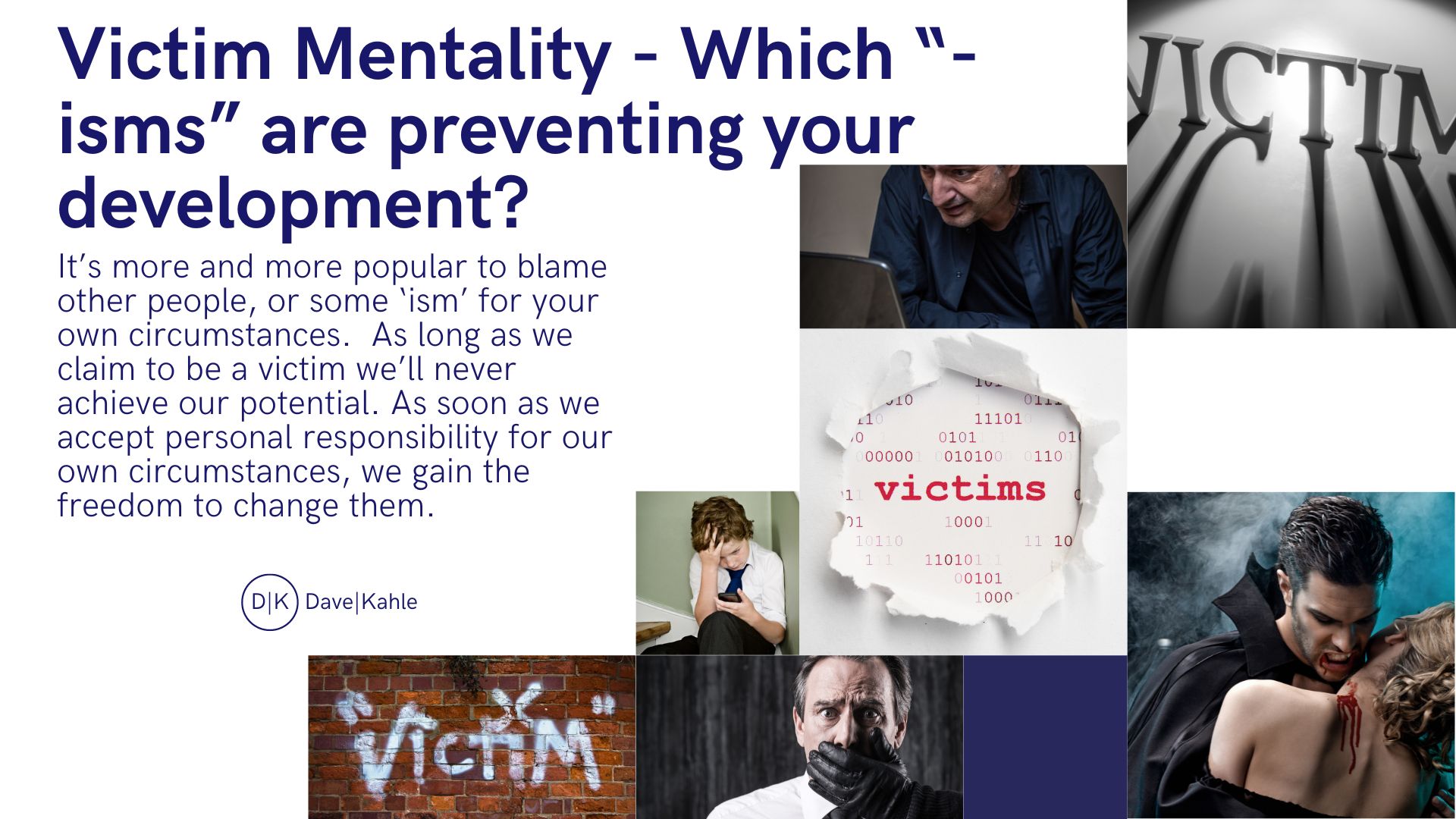 Overcoming the Victim Mentality at Work